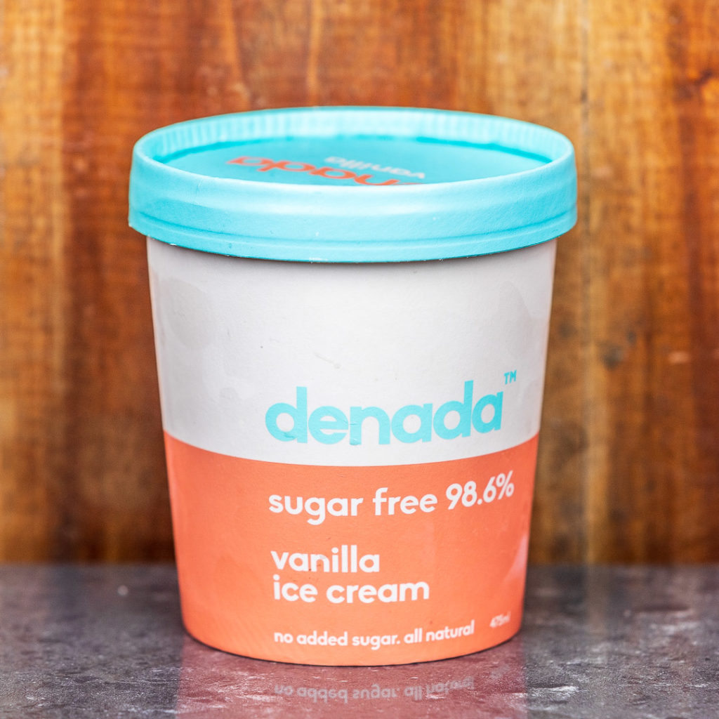 DENADA Sugar Free Ice Cream Vanilla 475ml CHILLER – The Green Pantry