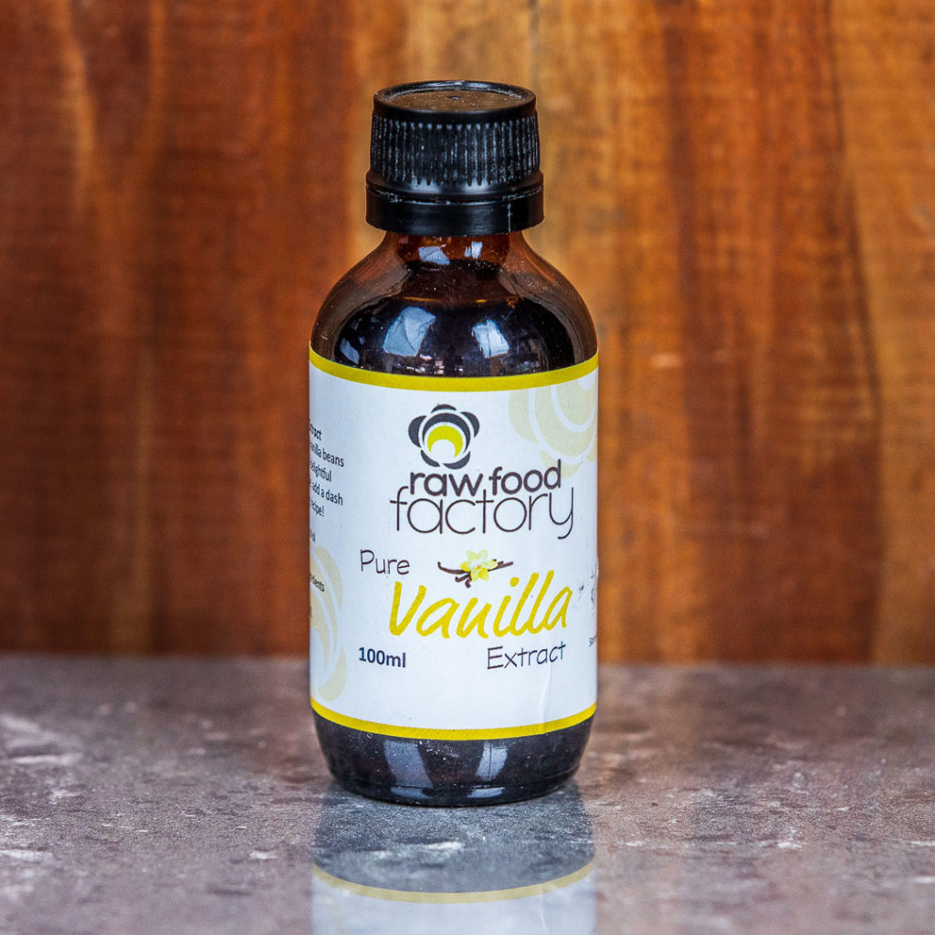 RAW FOOD FACTORY Pure Vanilla Extract 100ML – The Green Pantry
