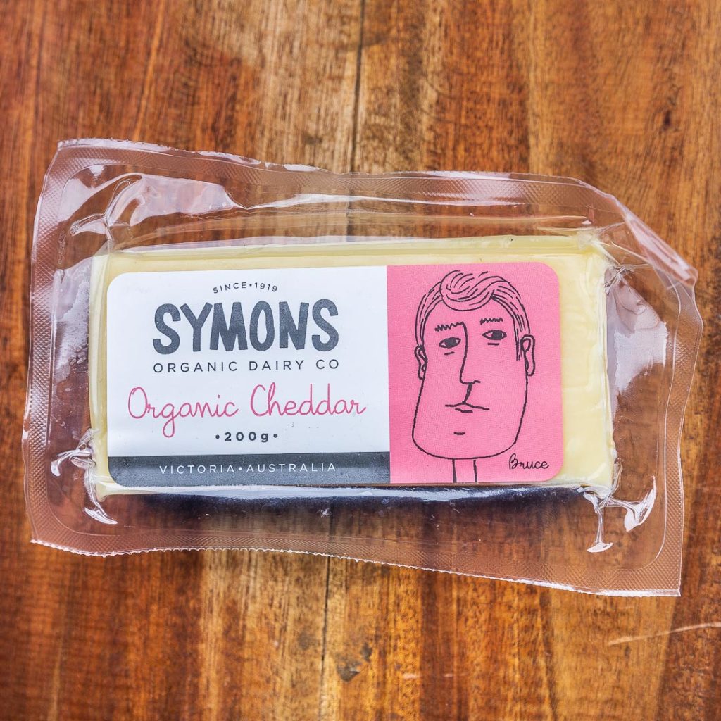 SYMONS ORGANIC DAIRY Cheddar Cheese 200g CHILLER – The Green Pantry